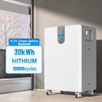 China EXLIPORC 30kWh 51.2V Hybrid Grid Solar Storage System LiFePO4 Lithium Battery Pack for sale
