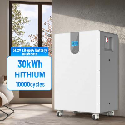 China 51.2V 5-50kWh LiFePO4 Solar Storage Battery System Hybrid Grid Home Energy for sale