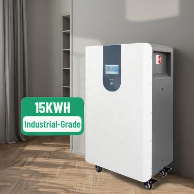 China EXLIPORC Wall-Mounted LiFePO4 Battery 51.2V 5kWh-15kWh Solar Home Energy Storage for sale