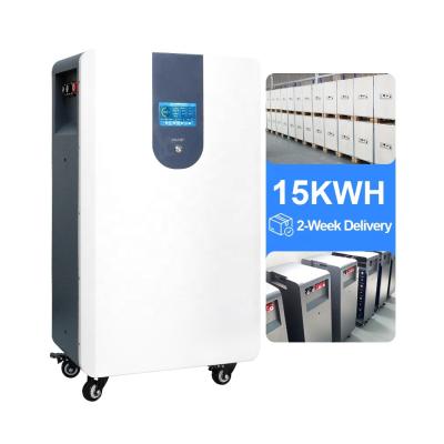 China EXLIPORC 51.2V 15kWh LiFePO4 Battery Pack 10000 Cycles Home Solar Energy Storage for sale