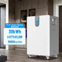 China 51.2V 10kWh LiFePO4 Energy Storage Battery with Smart BMS for Solar Home Systems for sale