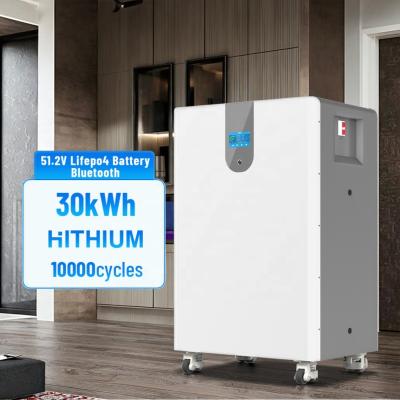 China 51.2V 10kWh LiFePO4 Energy Storage Battery with Smart BMS for Solar Home Systems for sale