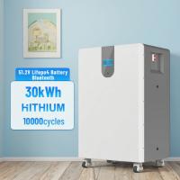 China 51.2V 300Ah 15kWh LiFePO4 Lithium Solar Battery Home Energy Storage System 10000 Cycles for sale
