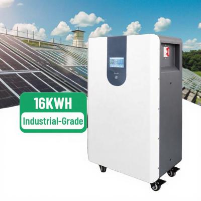 China EXLIPORC 16kWh 51.2V LiFePO4 Power Wall Battery IP65 for Solar Energy Storage for sale