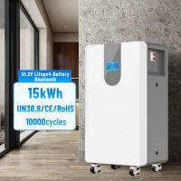 China 51.2V 300Ah LiFePO4 Household Battery Bank with Smart BMS for Solar Hybrid Grid Storage for sale
