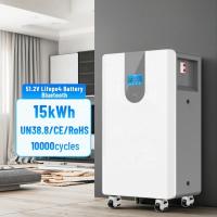 China 48V 51.2V LiFePO4 Battery 5kWh to 30kWh for Solar Energy Storage Wall Mounted for sale