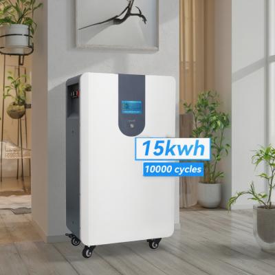 China 48V 10kWh 200Ah LiFePO4 Solar Battery Storage with Smart BMS CAN Communication for Home for sale