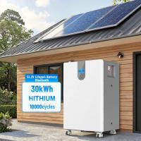 China 51.2V 600Ah 30kWh LiFePO4 Solar Battery Storage System for Hybrid Home Energy for sale
