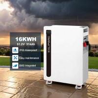 China 16kWh IP65 Waterproof LiFePO4 Battery 48V Solar Energy Storage System for sale