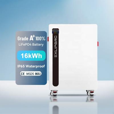 China 48V 314Ah LiFePO4 Lithium Battery Pack IP65 Hybrid Grid Home Energy Storage System for sale