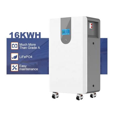 China 48V 16kWh LiFePO4 Home Energy Storage Battery Pack IP65 Split Design for sale