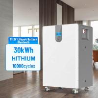 China 30kWh LiFePO4 Home Energy Storage Battery 48V 51.2V Solar Powerwall System for sale