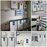 China 5-10kW Wall-Mounted 48V LiFePO4 Solar Battery with CAN Communication for Home Use for sale