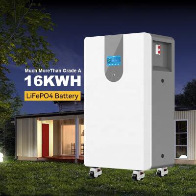 China 51.2V 314Ah LiFePO4 Home Energy Storage Battery 15kWh 10000 Cycles IP65 for sale