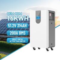 China 51.2V 10KW 314Ah LiFePO4 Solar Battery for Home Storage Power Wall for sale