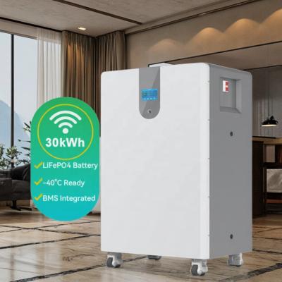 China EXLIPORC 51.2V 600Ah LiFePO4 ESS 15kWh Hybrid Grid Home Energy Storage Battery System for sale