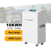 China EXLIPORC 51.2V 100Ah 5kWh LiFePO4 Battery Pack Wall-Mounted Solar Energy Storage 10000 Cycles for sale