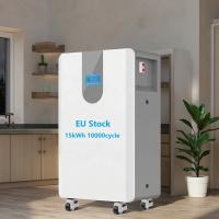 China EU Home Solar System Powerwall 15kWh 51.2V Hybrid Grid LiFePO4 Lithium Ion Battery Pack for sale