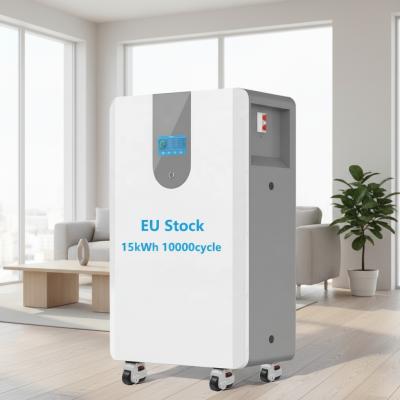 China 51.2V 10kWh-15kWh LiFePO4 Solar Battery Pack 10000 Cycles Energy Storage for sale