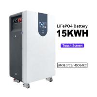 China EXLIPORC 51.2V 300Ah LiFePO4 Battery 15kWh Wall Mounted Home Energy Storage 10000 Cycles Solar for sale