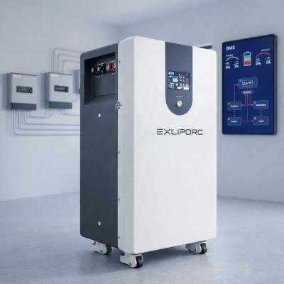 China 15kWh LiFePO4 Battery Energy Storage System 51.2V with Hybrid Grid Compatibility and Smart BMS for Home for sale