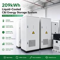 China 209kWh Liquid-Cooled Energy Storage System for Commercial Peak Shaving and Solar Optimization for sale