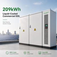 China 209kWh Liquid-Cooled Energy Storage System for Commercial Peak Shaving and Solar Optimization for sale