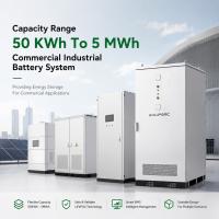 China Commercial Industrial Lithium Battery System 50 KWh to 5 MWh 400 V to 800 V for sale