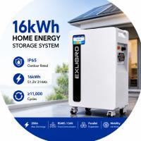 China Exliporc LVB16WT 51.2V 16kWh IP65 Waterproof LiFePO4 Battery 11000 Cycles 100A for sale