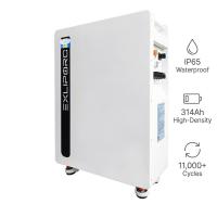 China EXLIPORC 16.07kWh 51.2V 314Ah LiFePO4 Home Battery System IP65 Outdoor Storage for sale