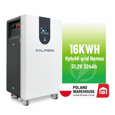 China 16KWh 51.2V 314Ah LFP Lithium Battery with Built-in BMS for Solar Energy Storage for sale