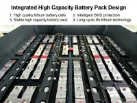 China EXLIPORC 30kWh 600Ah LiFePO4 Solar Battery 51.2V with 8000 Cycle Life and 5-Year Warranty for sale