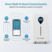 China EXLIPORC LVB16WTC 16kWh LiFePO4 Home Energy Storage System with EV Blade Cells for 8000 Cycles and WiFi APP Monitoring for sale