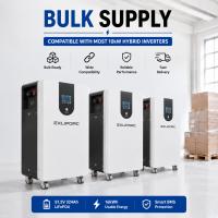 China EXLIPORC 16.58kWh 51.2V LiFePO4 Home Battery with 8000+ Cycles and High Capacity for Home Energy Storage for sale