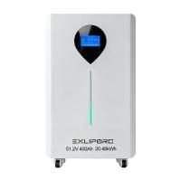 China Smart 16kWh Home Battery with WiFi Bluetooth APP Monitoring, No Gateway Needed, LVB16WTC LiFePO4, EXLIPORC for sale