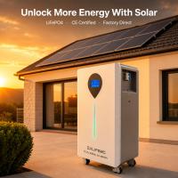 China EXLIPORC 20.48kWh 51.2V 400Ah LiFePO4 Home Battery (LVB20WTC) - Upgrade to 25% More Energy for sale
