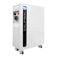 China Thailand Warehouse Stock LiFePO4 Solar Battery with Floor Standing Wheel Base and Anti-Corrosion Coated Steel Cabinet for Outdoor Energy Storage for sale