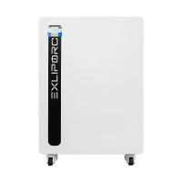 China Thailand Warehouse Stock LiFePO4 Solar Battery with Floor Standing Wheel Base and Anti-Corrosion Coated Steel Cabinet for Outdoor Energy Storage for sale