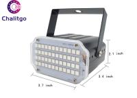China Remote Control Stage Strobe Lights Super Bright 48 RGB Sound Activated Party for sale