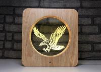 China Eagle Night Light 3D Illusion Table Lamp , 3D LED Illusion Light Home Decor for sale