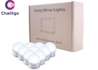 China Warm White LED Makeup Vanity Lights Kit 4 Button Dimming USB Cable Length 1.5 Meters for sale