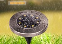 China Ground Path Solar Powered Yard Lights Driveway Lawn Pond Pool Pathway Night Lamp for sale