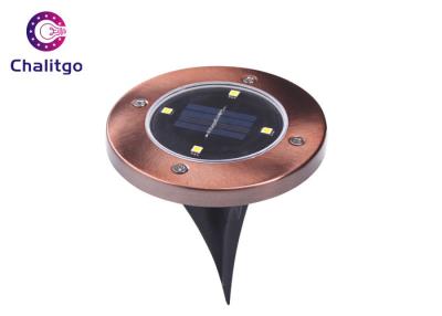 China 1.2 V Solar Powered Yard Lights Silver Brown Stainless Steel Easy Installation for sale