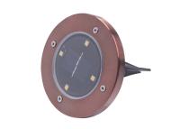 China 1.2 V Solar Powered Yard Lights Silver Brown Stainless Steel Easy Installation for sale