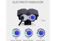 China 4 Modes LED Headlight For Bike , T6 LED 2000LM X2 M2 Rechargeable MTB Lights for sale
