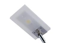 China Beside 8W Dimmable LED Table Lamp Silver COB 180 Degree Rotating 460 LM for sale