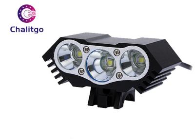 China Aluminum Mountain Bike Front Light 2200 Lumens Weight 130g Acrylic Optical Len for sale