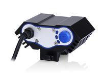 China Aluminum Mountain Bike Front Light 2200 Lumens Weight 130g Acrylic Optical Len for sale