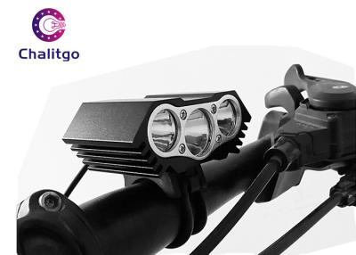 China Waterproof Flashing LED Bike Lights X3 USB Charging Off - Road Bicycle Front for sale