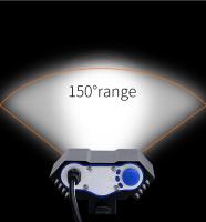 China Waterproof Flashing LED Bike Lights X3 USB Charging Off - Road Bicycle Front for sale